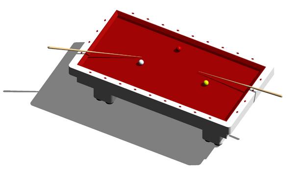 RevitCity.com | Object | Billiard Table