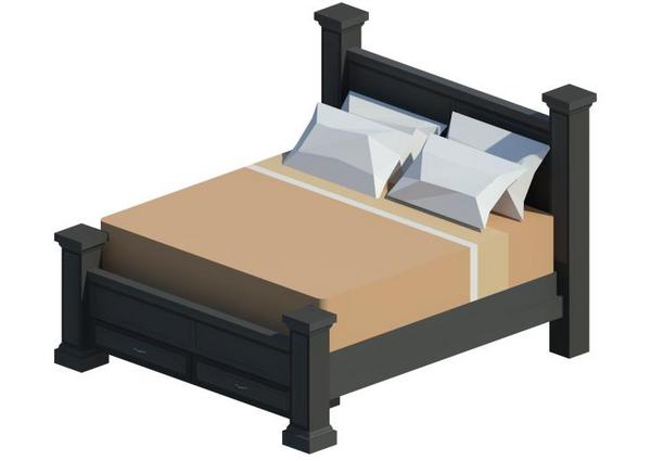 RevitCity.com | Object | Master Bed