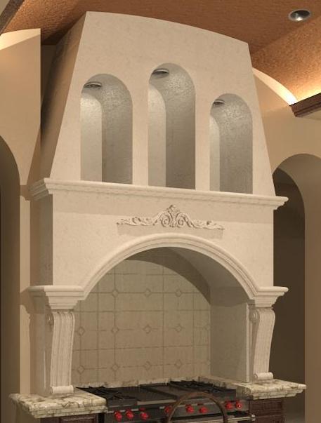 RevitCity.com | Object | 48" Cast Stone Range Hood
