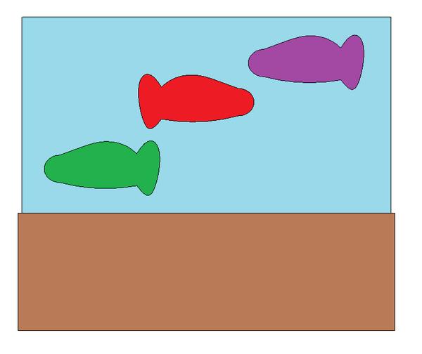 RevitCity.com | Object | Fish tank with fish inside.