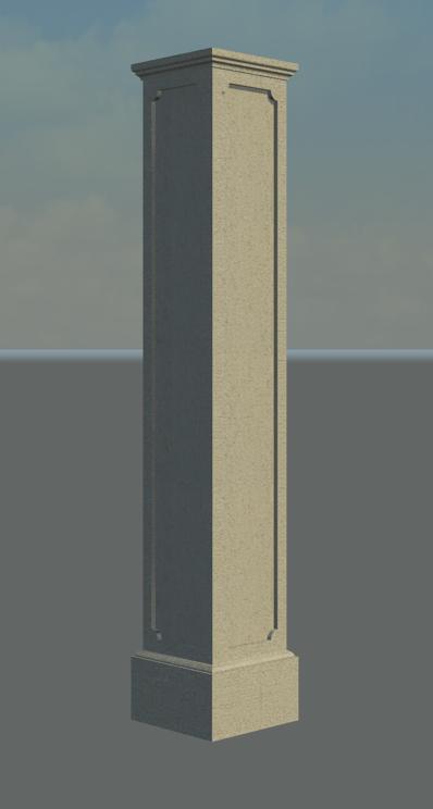 RevitCity.com | Object | Quarry Column / Columna de Cantera