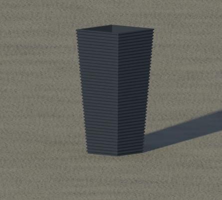 RevitCity.com | Object | Ribbed Pot