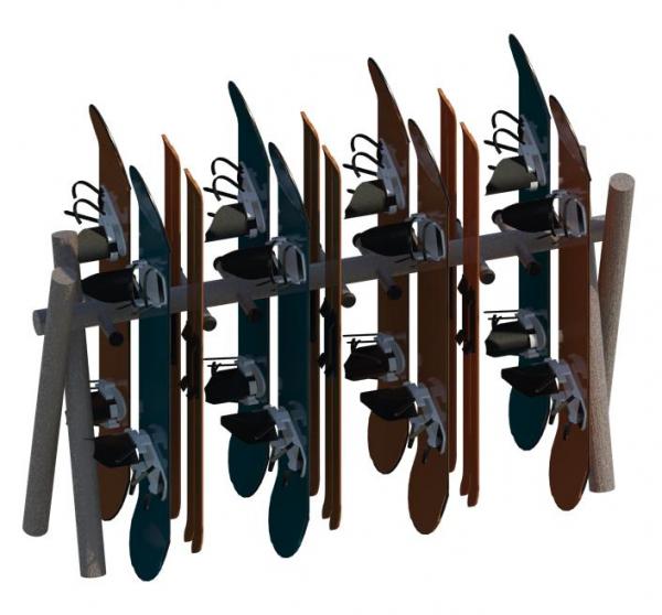 RevitCity.com | Object | Ski Rack
