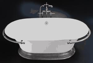 RevitCity.com | Object | Kohler - K-700-705 Vintage Bath with base
