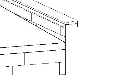 RevitCity.com | Object | 4" Metal Parapet Cap Sweep for 8" Wall