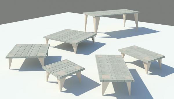 RevitCity.com | Object | Design table