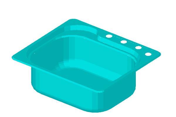 RevitCity.com | Object | Kohler - K-3300 Ravinia Single Basin Sink