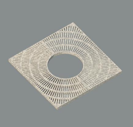 RevitCity.com | Object | Terra Firma Tree Grate 3' SQ