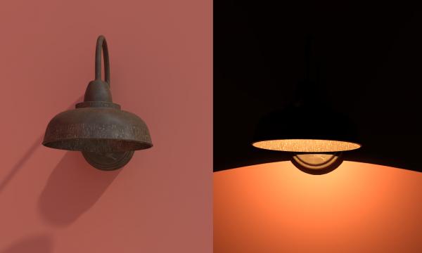 Exterior Wall Sconce Revit Family Outdoor Wall Lighting 3d Model 3ds