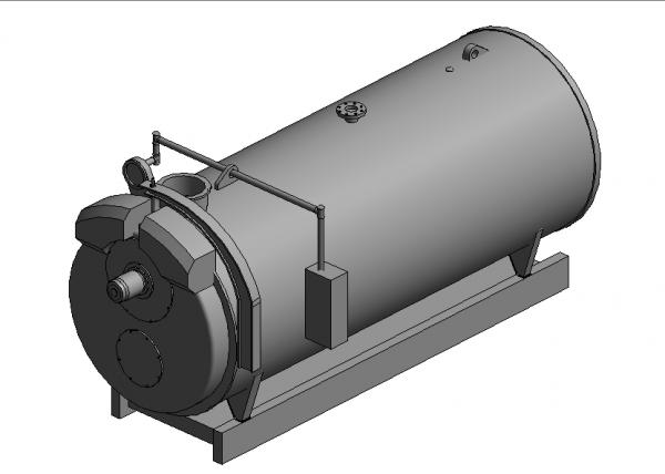 RevitCity.com | Object | Cleaver Brooks Boiler 200 HP