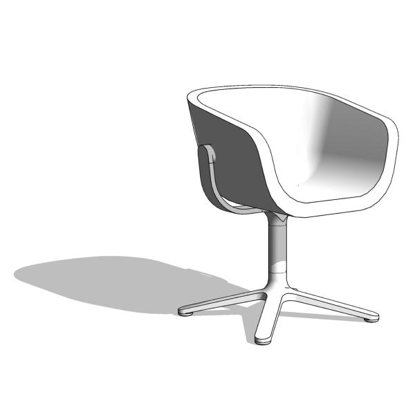 RevitCity.com | Object | Scoop Conference Swivel Chair