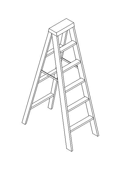 RevitCity.com | Object | 6' Step Ladder - converging