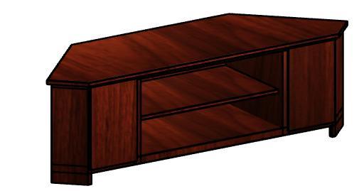 RevitCity.com | Object | Corner TV stand