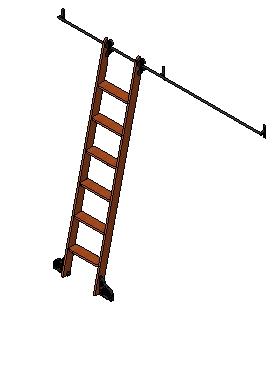 RevitCity.com | Object | Rolling Ladder
