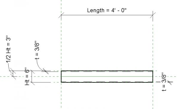 RevitCity.com | Object | HSS Tube Steel Side View (Instance)