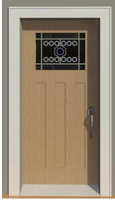 RevitCity.com | Object | Craftsman Exterior Door