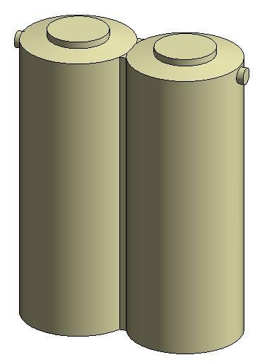 RevitCity.com | Object | Water Tank - Eco Slimline - 2000 Litre