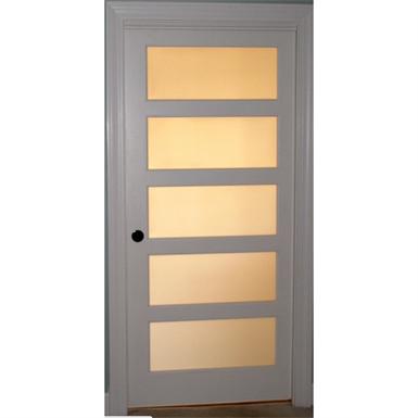 RevitCity.com | Object | SUPA DOORS - Glass Doors - 5 Panel Design