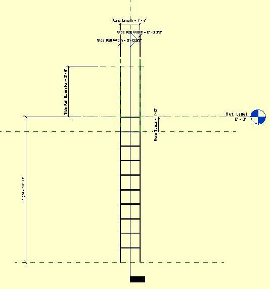RevitCity.com | Object | Step Thru Ladder