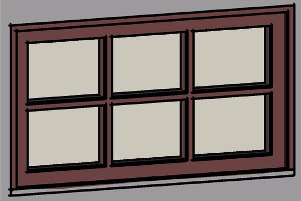 RevitCity.com | Object | 3x2 Wood Transom Window