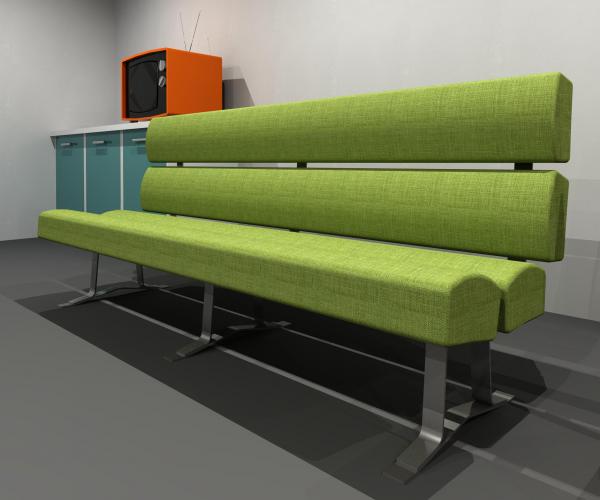 RevitCity.com | Object | Retro Sofa