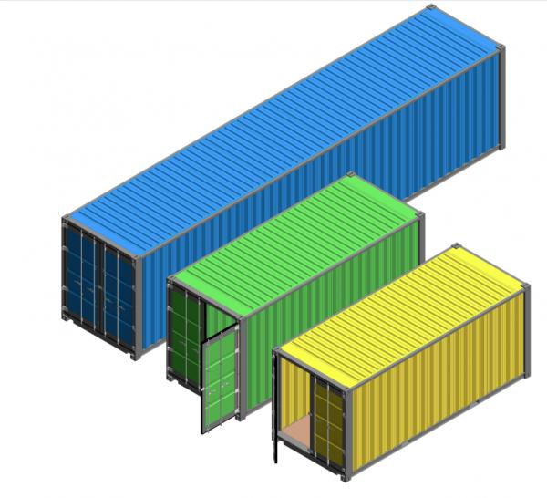 RevitCity.com | Object | Shipping Container High Cube 20 ft