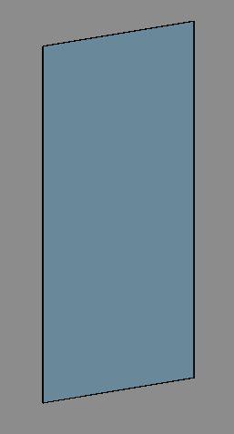 RevitCity.com | Object | Plain Rectangular Mirror - No Frame