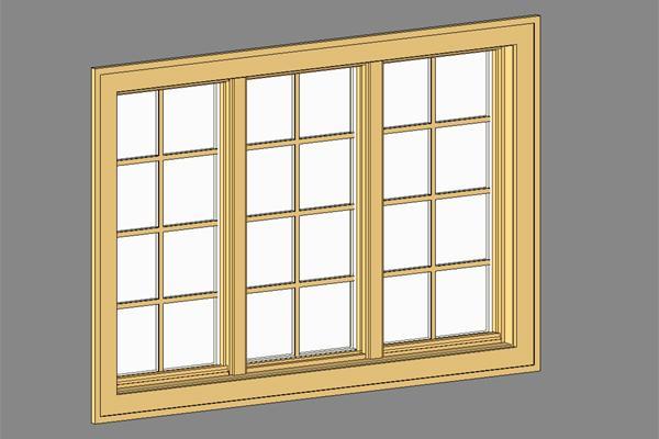 RevitCity.com | Object | Andersen Csmt Trpl CR14-3_CW145-3