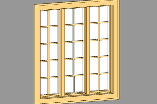 RevitCity.com | Object | Andersen Csmt Trpl CR15-3_CW155-3