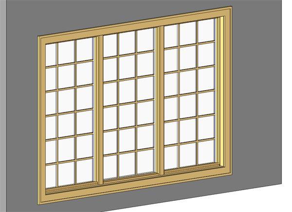 RevitCity.com | Object | Andersen Csmt Trpl CXW16-3