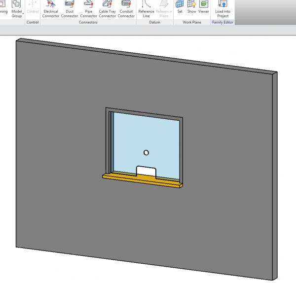 RevitCity.com | Object | Pass Thru w/ Glazing