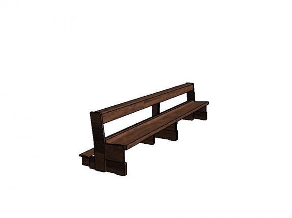 RevitCity.com | Object | Church Bench