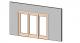RevitCity.com | Objects | Search For 3 panel sliding door
