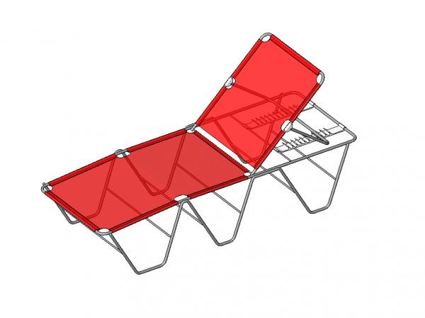 RevitCity.com | Object | Outdoor Lounge Chair