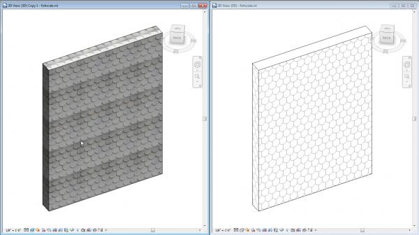 RevitCity.com | Object | Fishscale Pattern Wall