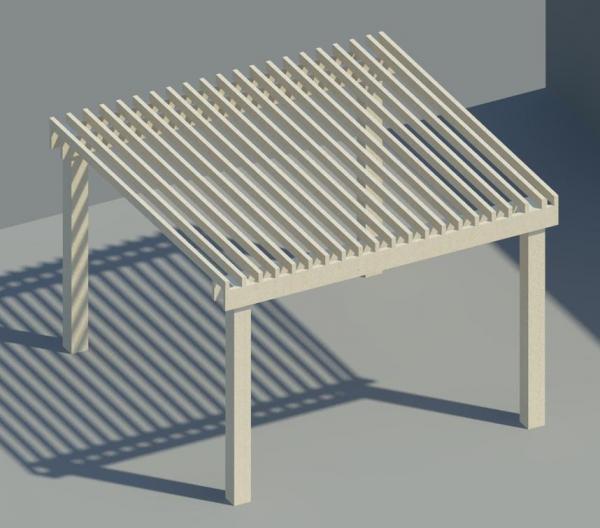 RevitCity.com | Object | Pergola - Parametric