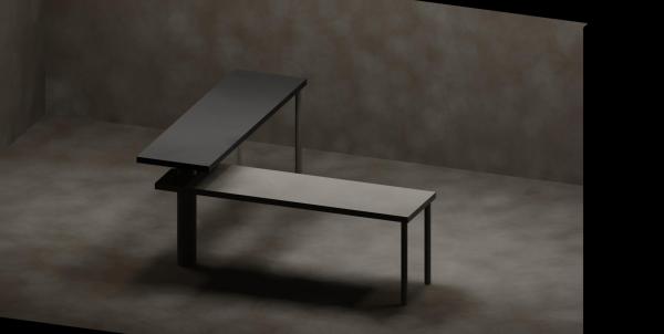 RevitCity.com | Object | Desk - Split Level - Contemporary