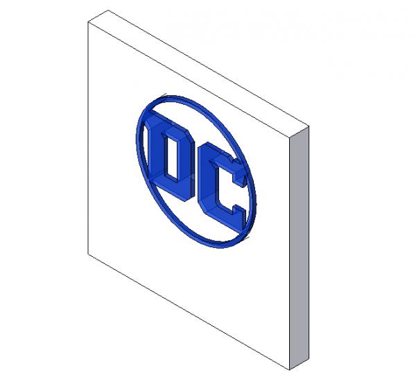 RevitCity.com | Object | Dc comics logo