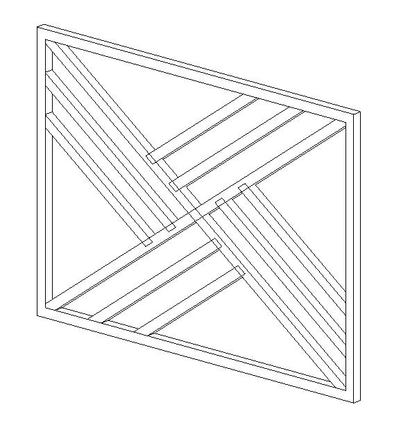 RevitCity.com | Object | Chipendale Railing Panel