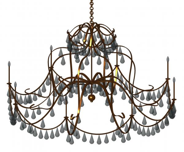 RevitCity.com | Object | Chandelier(X)