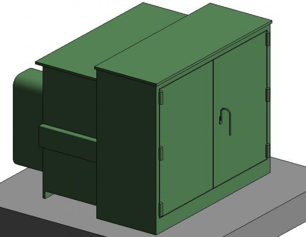 RevitCity.com | Object | Transformer pad mounted