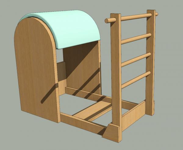 RevitCity.com | Object | Metacorpus Studio Pilates Ladder Barrel