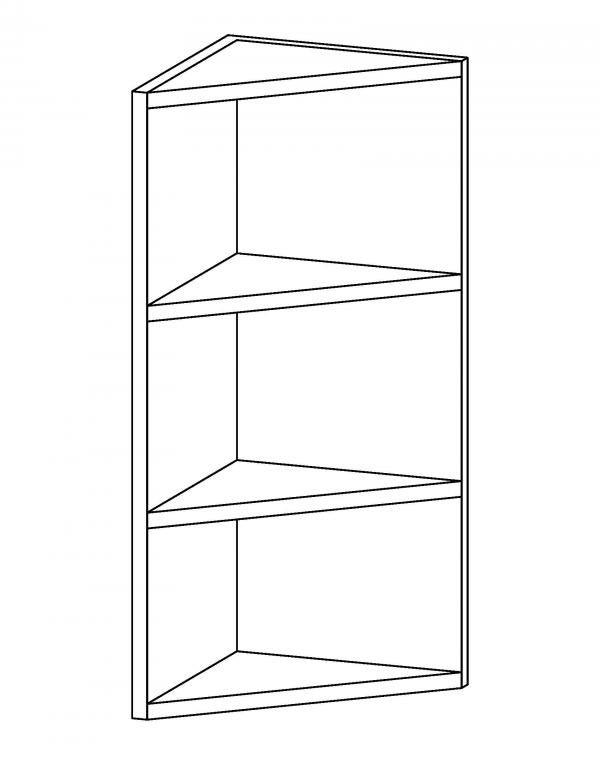 RevitCity.com | Object | Upper Cabinet-45deg-open-shelves