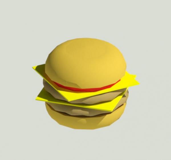 RevitCity.com | Object | Fast food tray with food (Part 3/3)