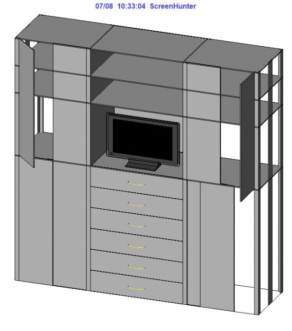 RevitCity.com | Object | wardrobe 2.9m*2.9m