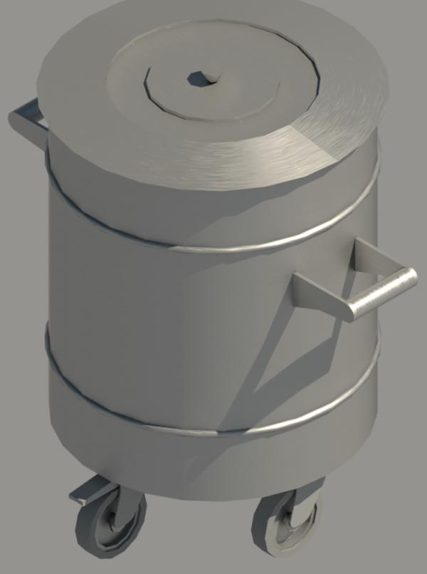 RevitCity.com | Object | Garbage Bin