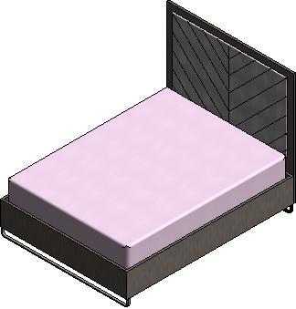 RevitCity.com | Object | Queen Bed and Frame