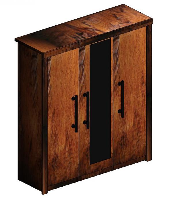 RevitCity.com | Object | Wardrobes with Mirror