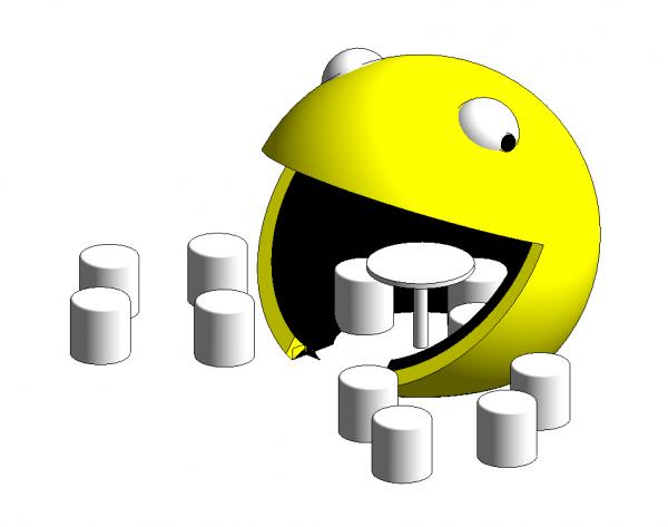 RevitCity.com | Object | Pacman_Huddle_Pod