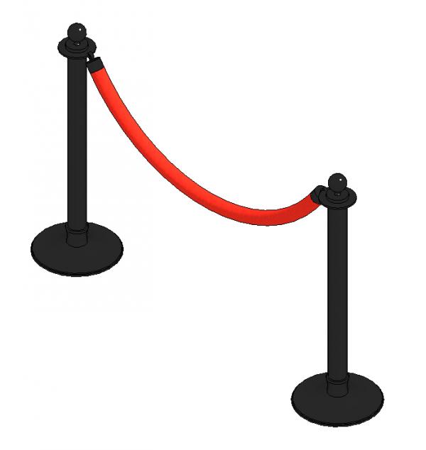 RevitCity.com | Object | Velvet Rope